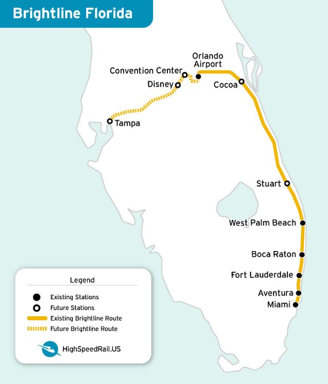 Brightline Train Florida: Stations, Fares, Schedule & Expansion Plans ...
