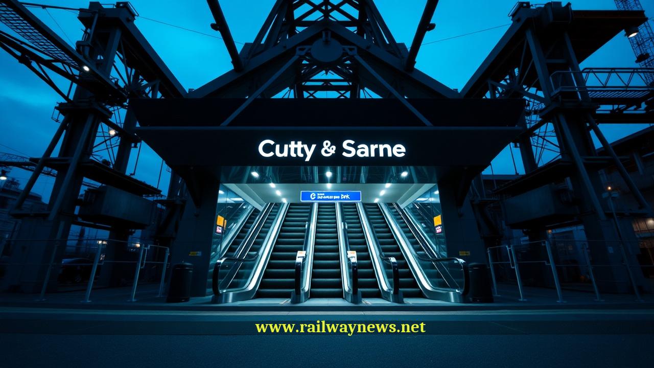 Cutty Sark DLR Completes Four Escalator Upgrade March 23 - Railway News ...