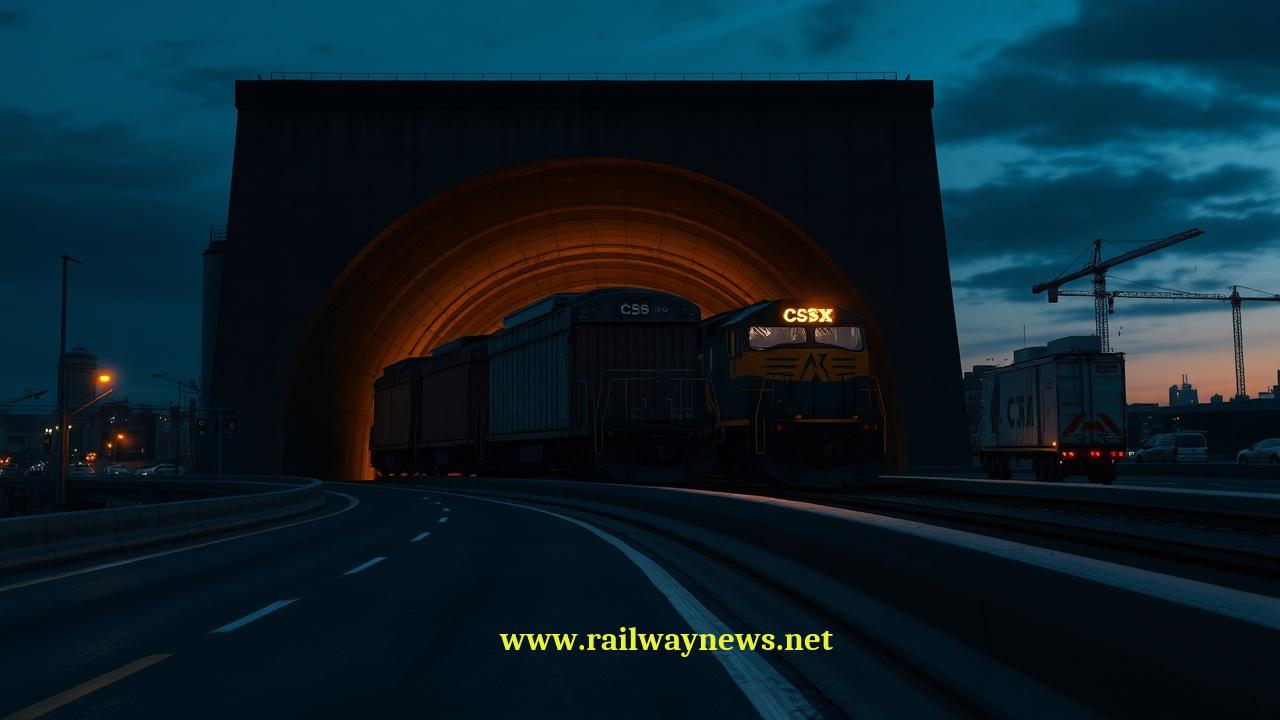 CSX Completes Bridge Work: Baltimore Tunnel Readies for Double-Stack ...