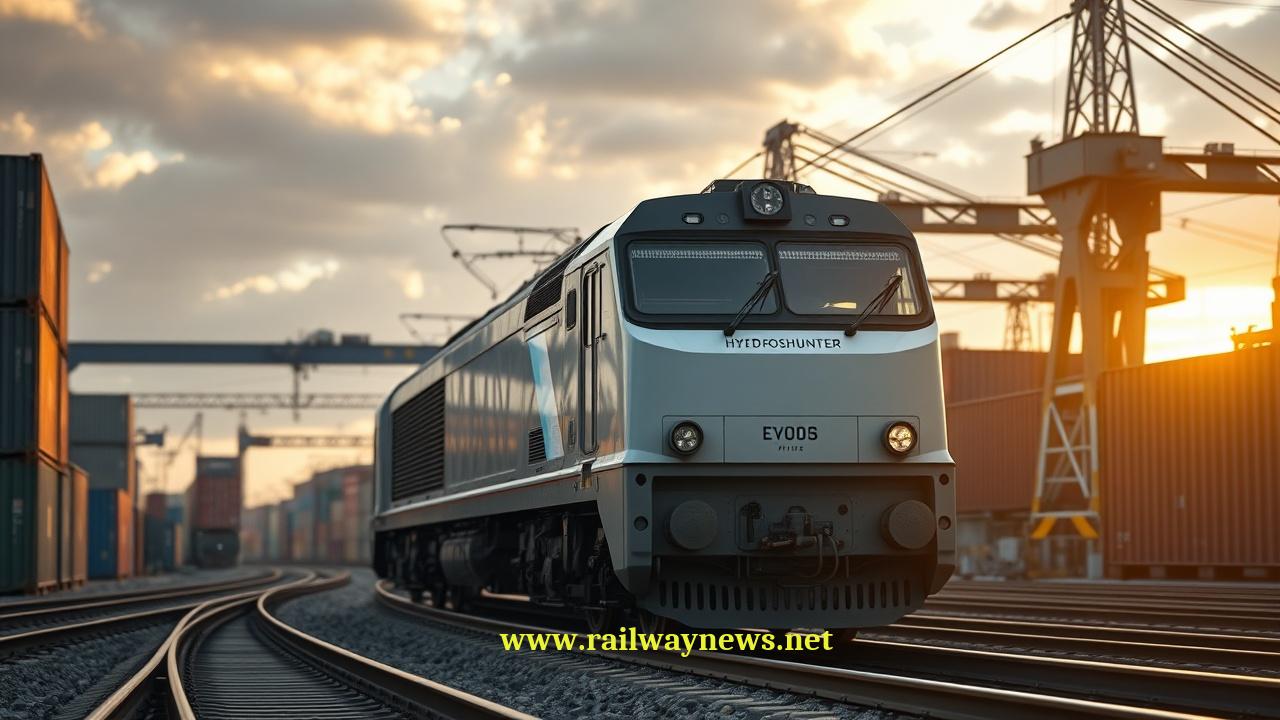 UK Unveils First Hydrogen Rail Shunter: Green Freight Push - Railway ...