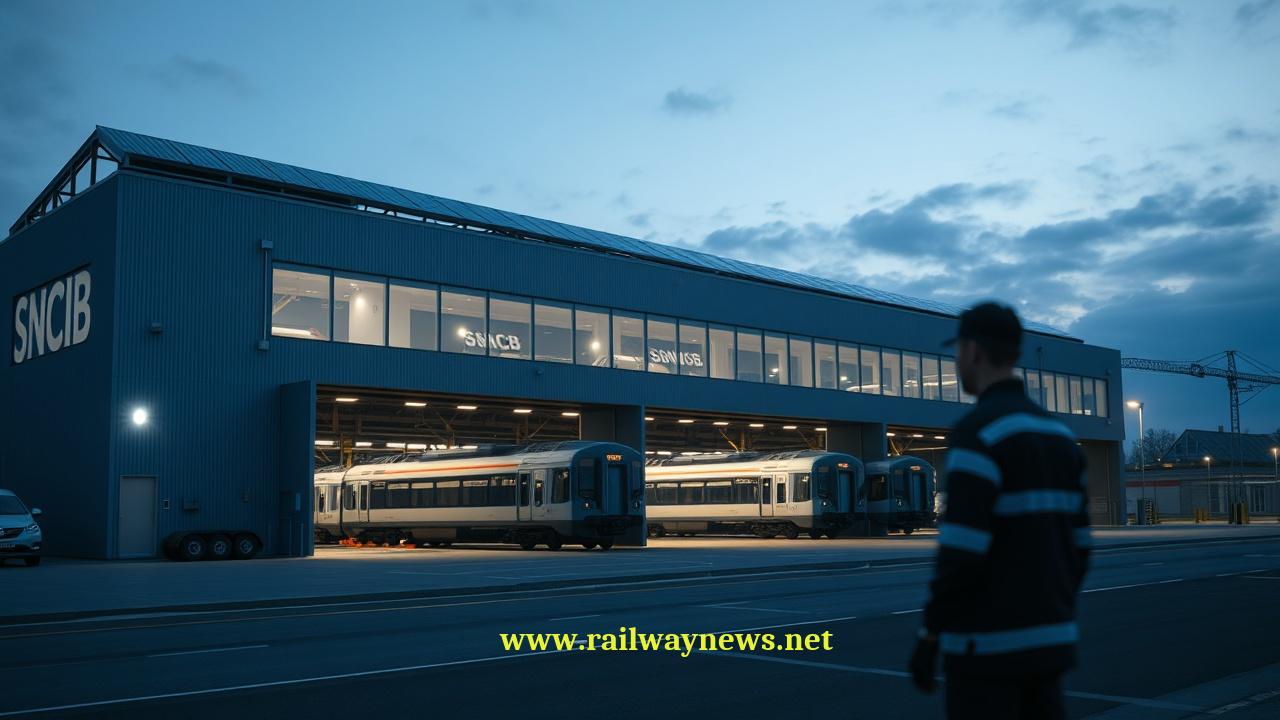 SNCB Boosts Rail Punctuality: €47M Ostend Maintenance Hall Opens ...