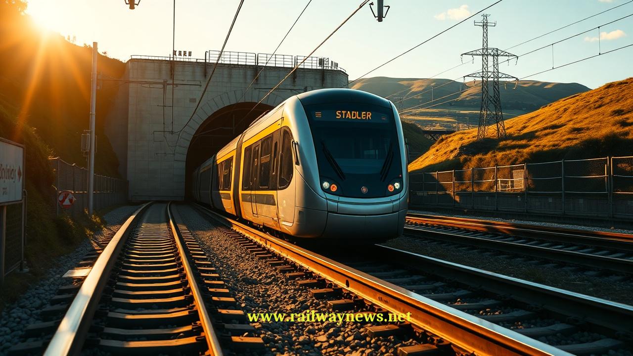 Wales Tests 36 Stadler Class 398 Tram-Trains for Spring 2026 Service ...